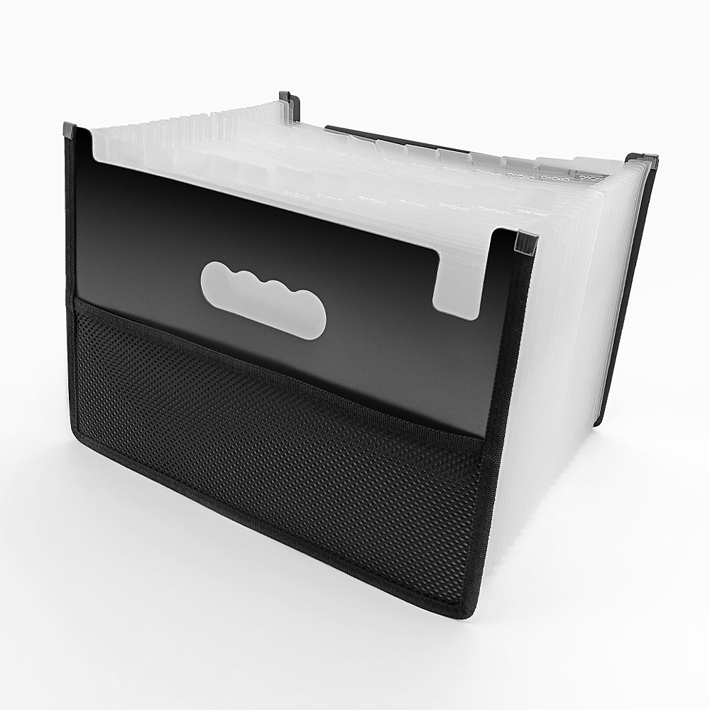 Expandable File Organizer with Clear Dividers, Open Top Design – Paper Lion